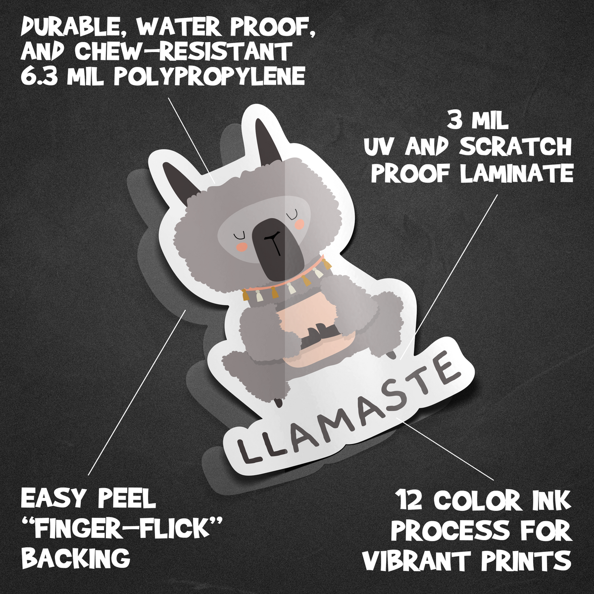 1 Custom ProMAX Sticker Sample - Your Design – Lily Llama Prints