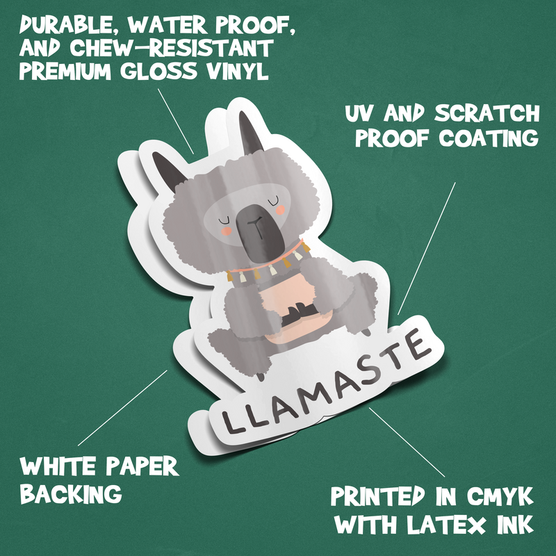 Custom Vinyl Stickers – Lily Llama Prints